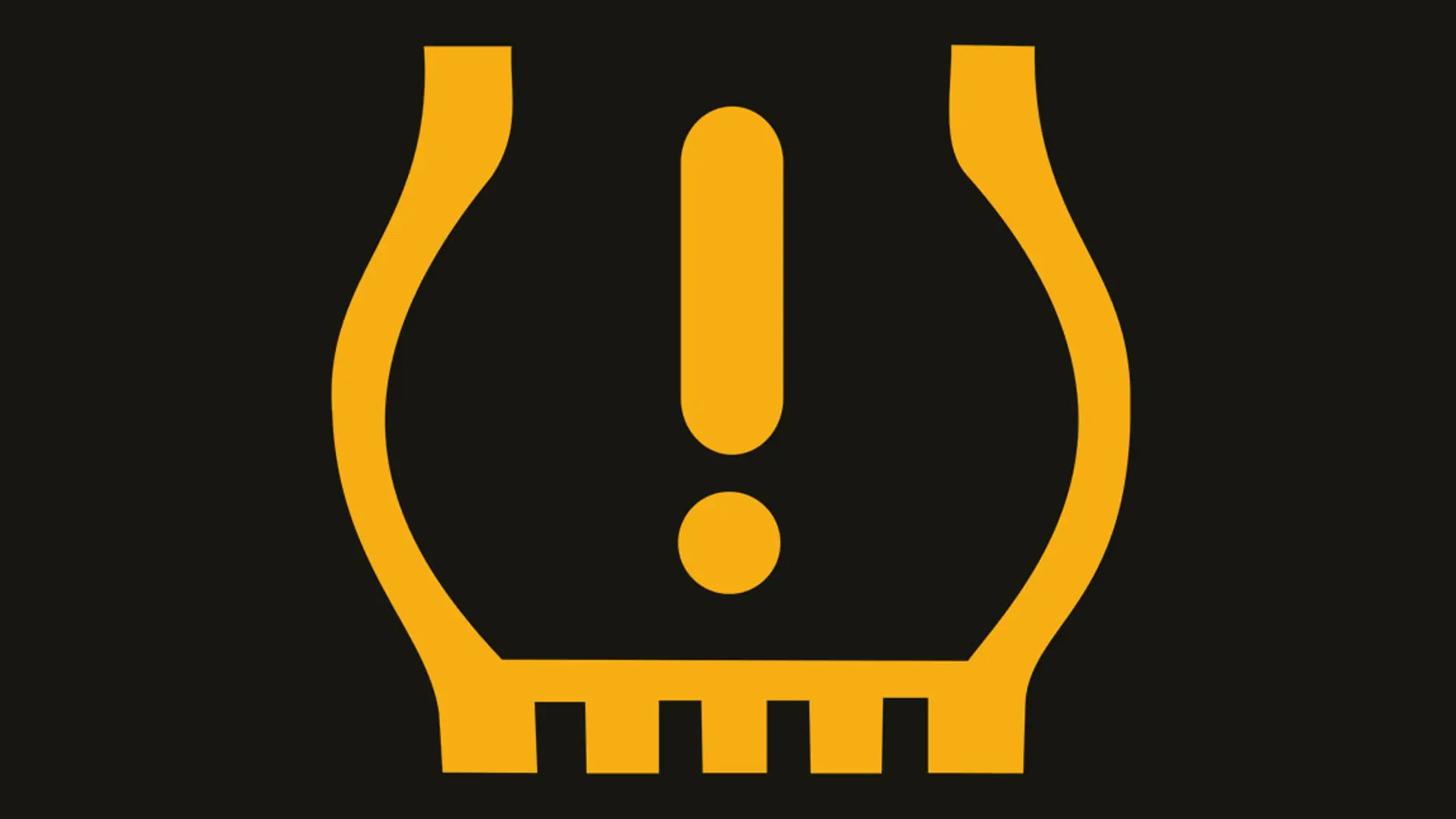 Auto Warnzeichen Gelb