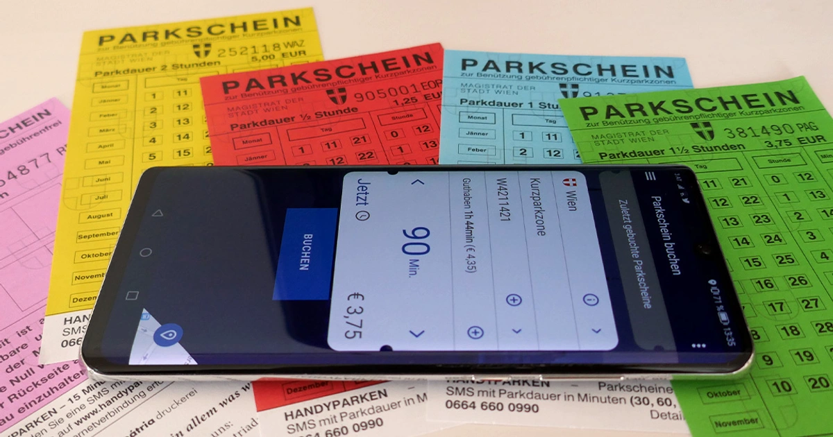 Handyparken in Wien: So funktioniert's [Preise & Verfügbarkeit]