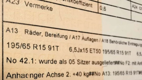 Zulassungsbescheinigung (Zulassungsschein) in Österreich
