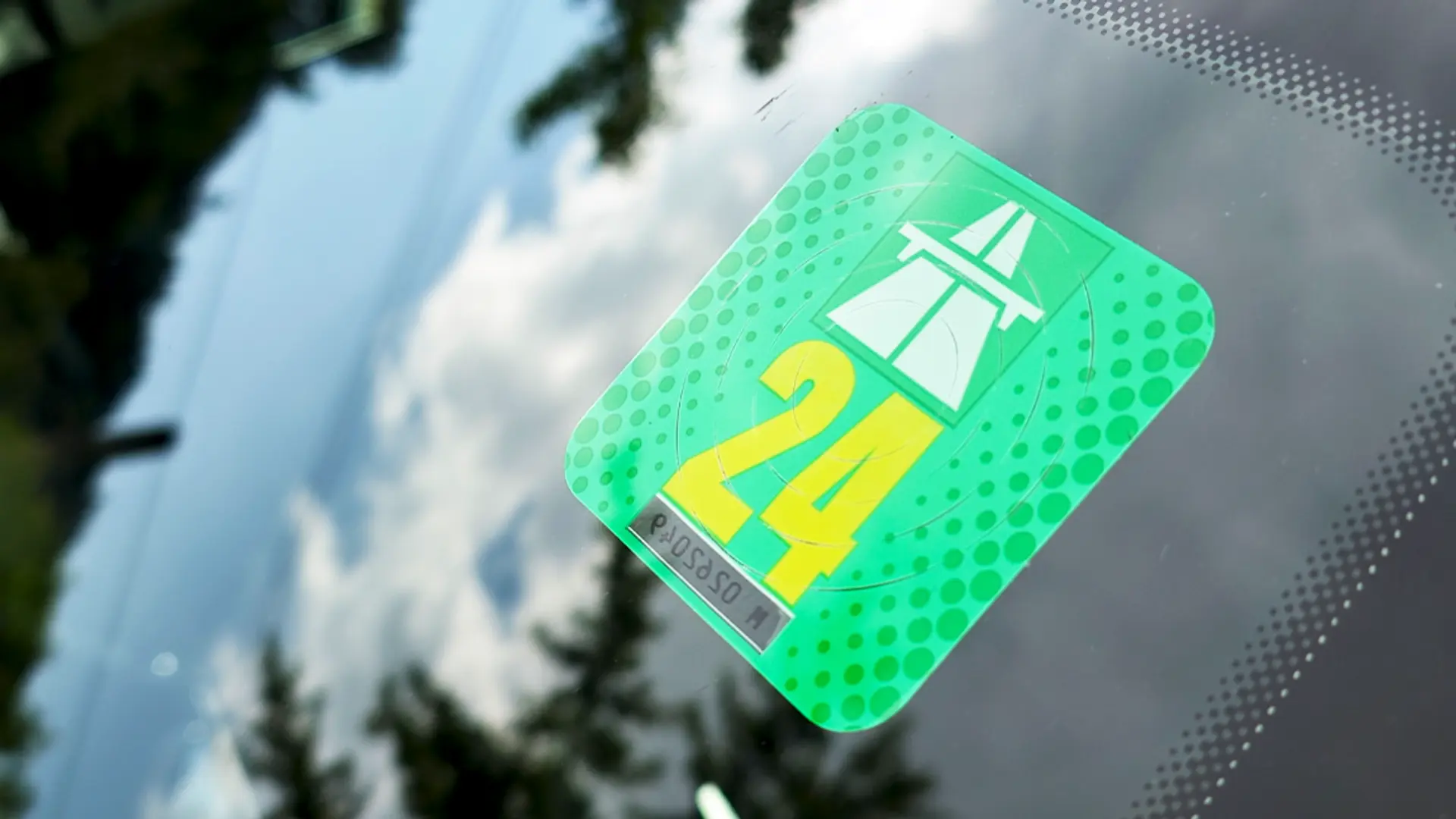 Autobahn-Vignette für Österreich 2024