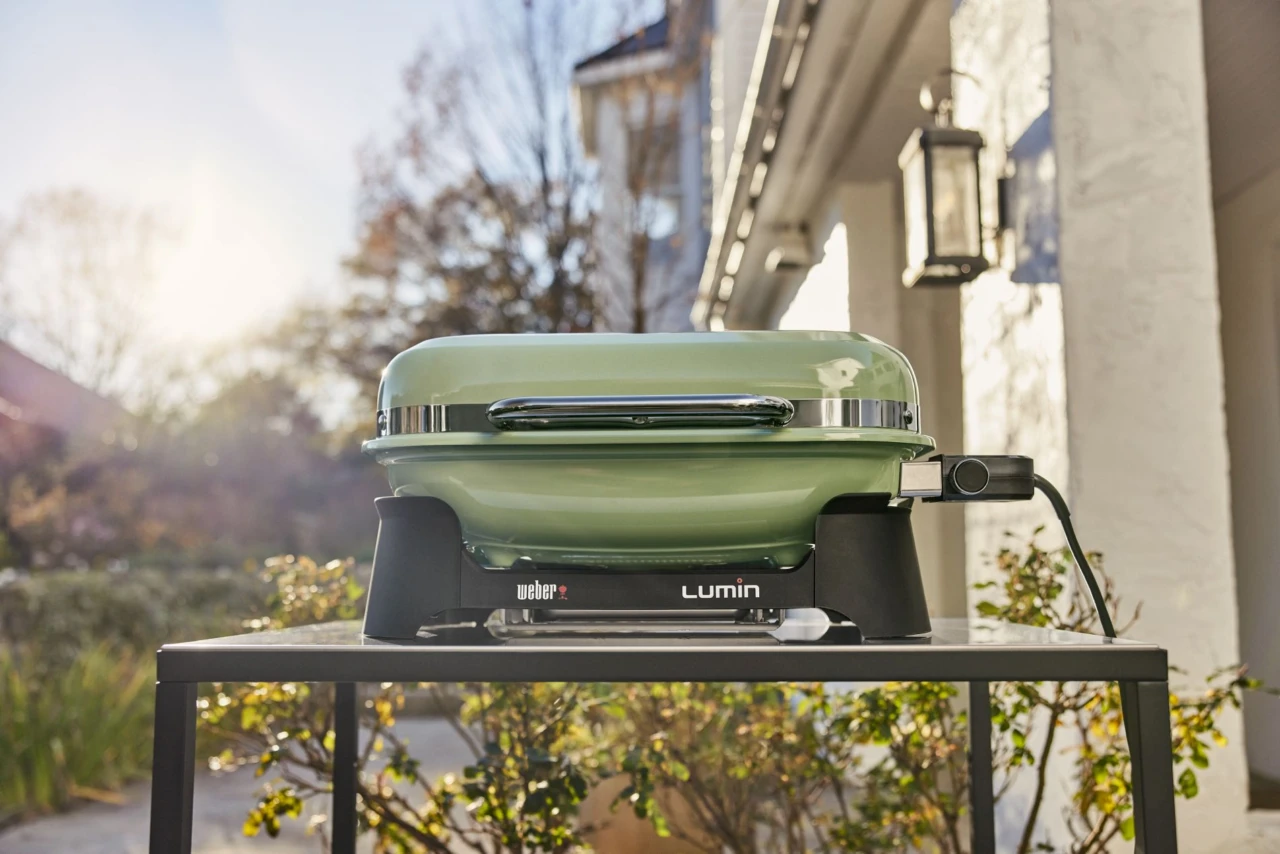 Gewinnen Sie den stylischen Elektrogrill Weber Lumin® Mint Green!