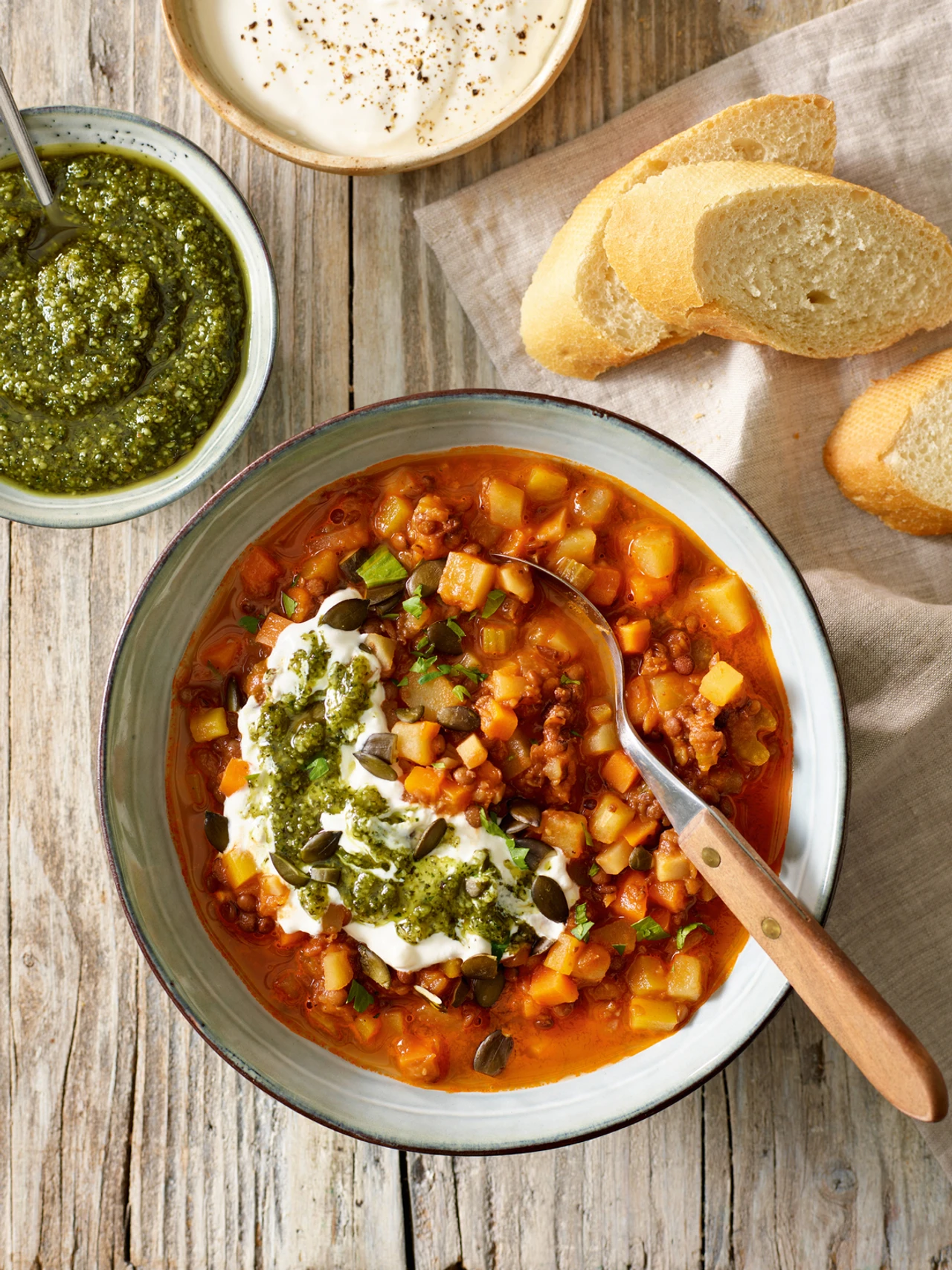 Ritschert mit Rollgerste, Bohnen und Selchfleisch • Rezept