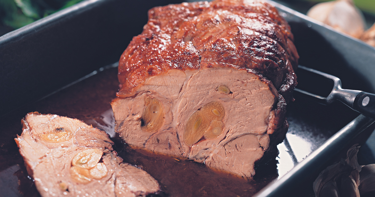 Kalbsschulter in Chianti • Rezept