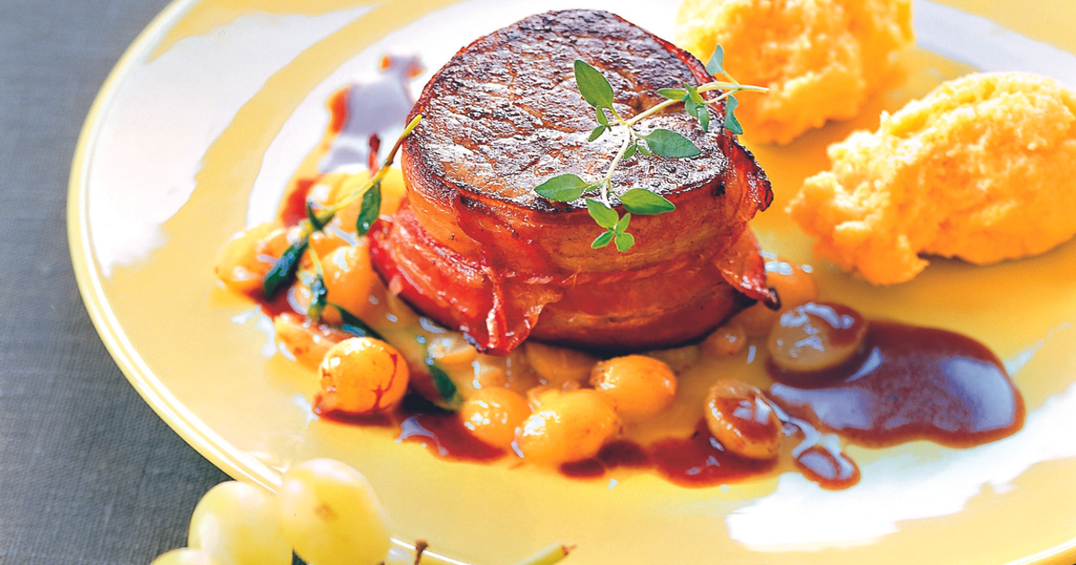 Steak mit Polenta • Rezept
