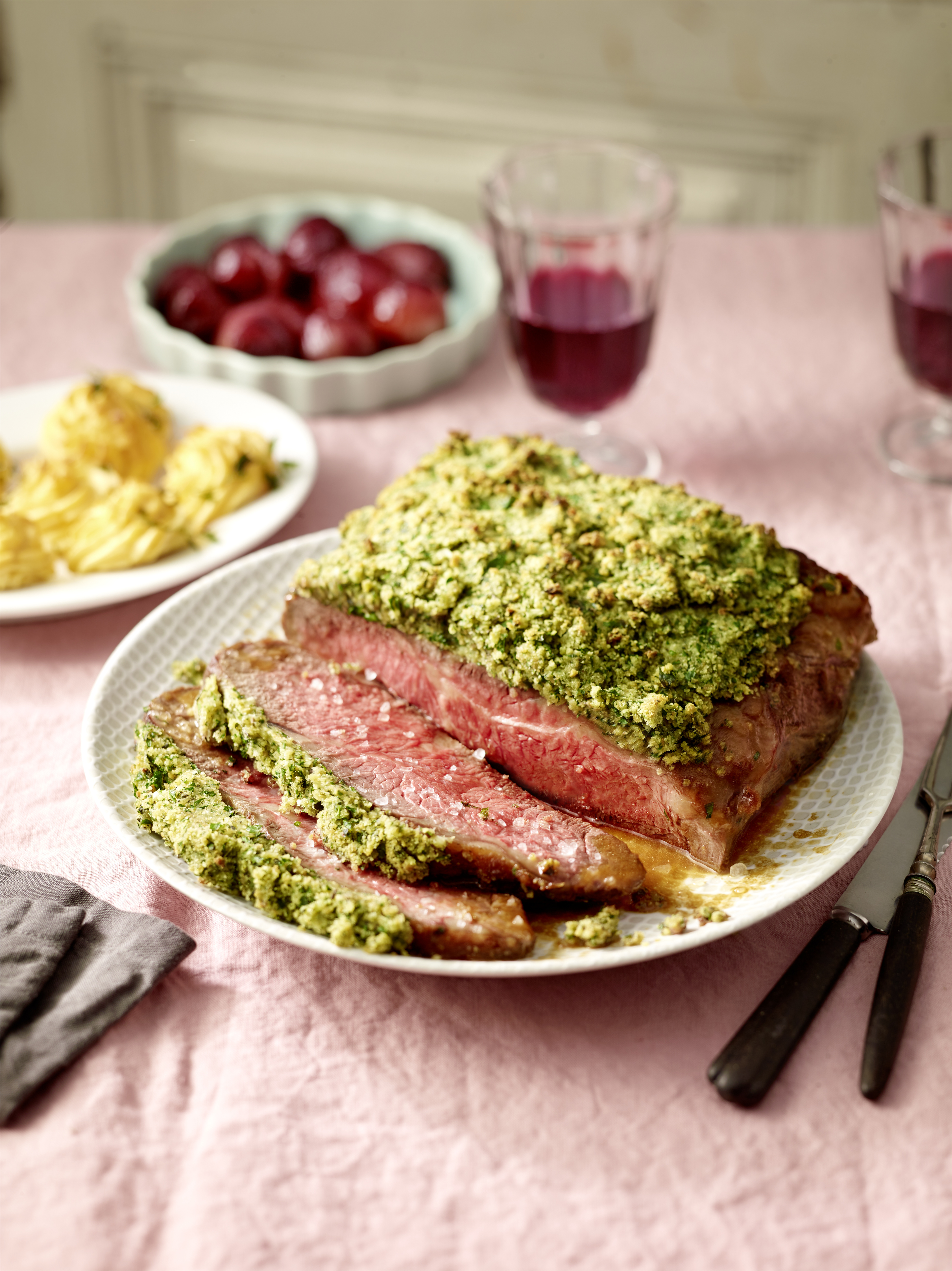 Kräuterkruste Für Roastbeef