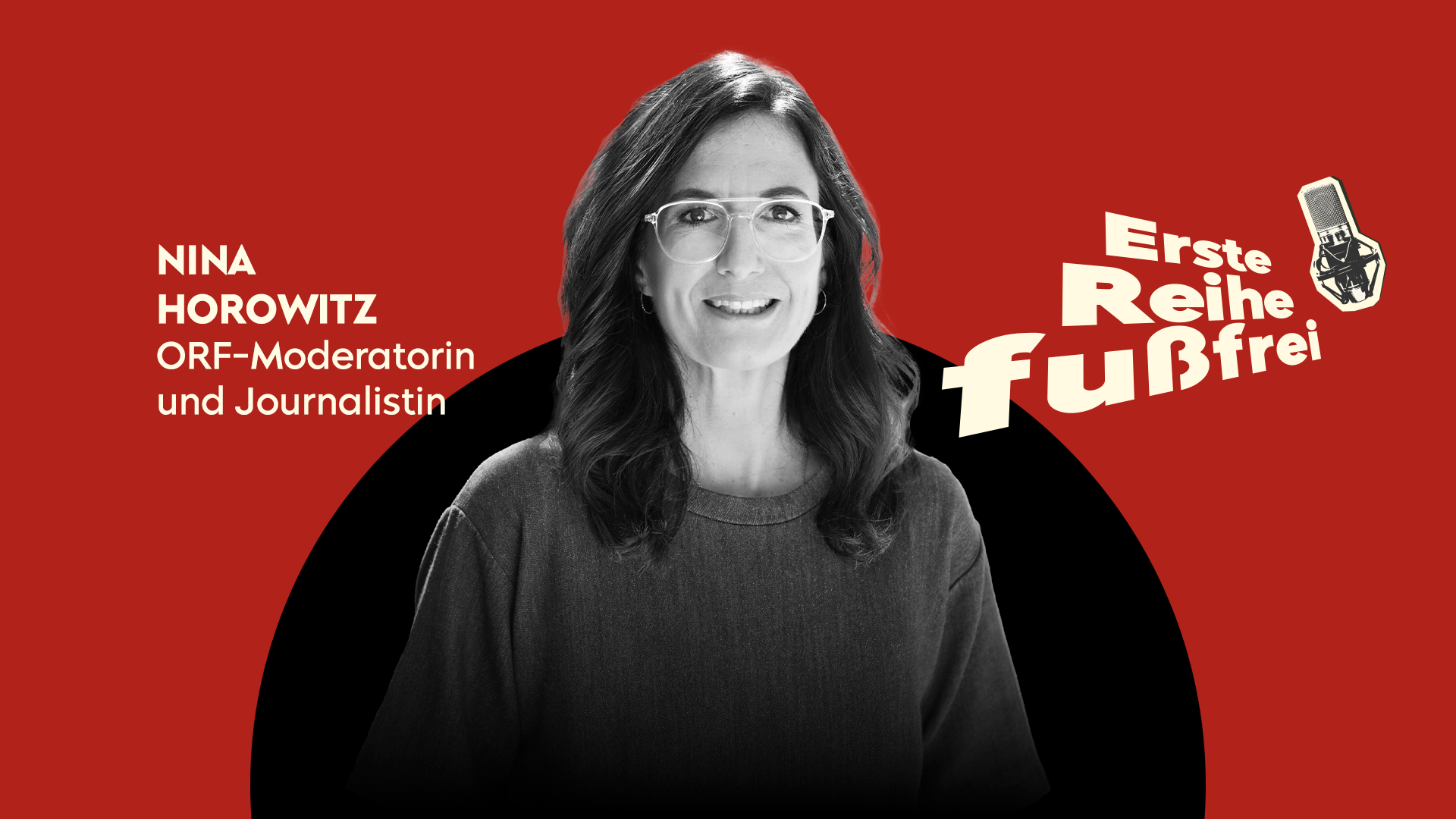 Nina Horowitz ist Gast im TV-MEDIA-Podcast "Erste Reihe fußfrei"