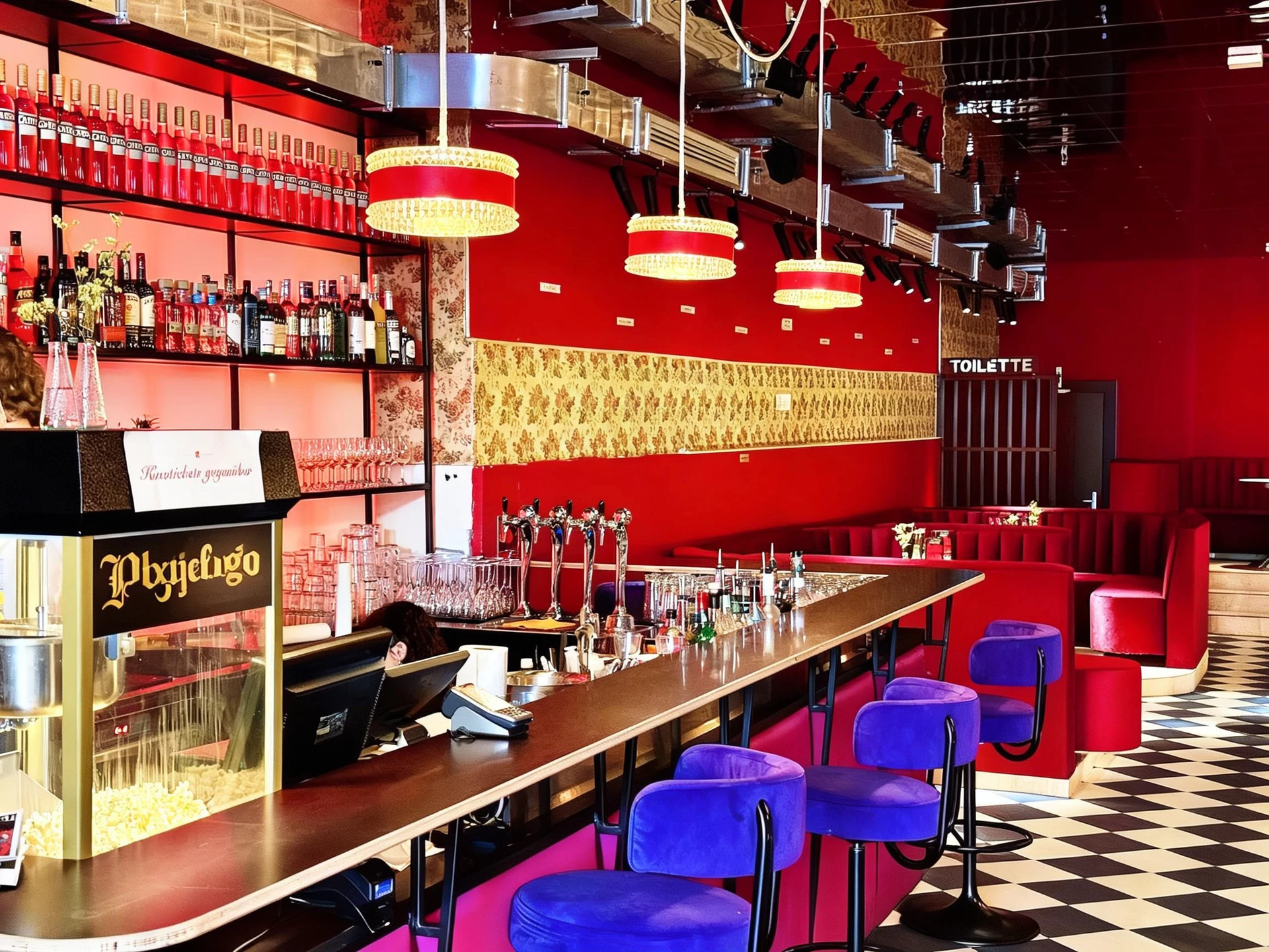 Bella Bella Bar Wien (7. Bezirk): Cocktails & Kino-Bar